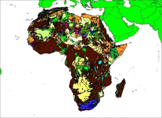 USGS Geology of Africa | Orr & Associates