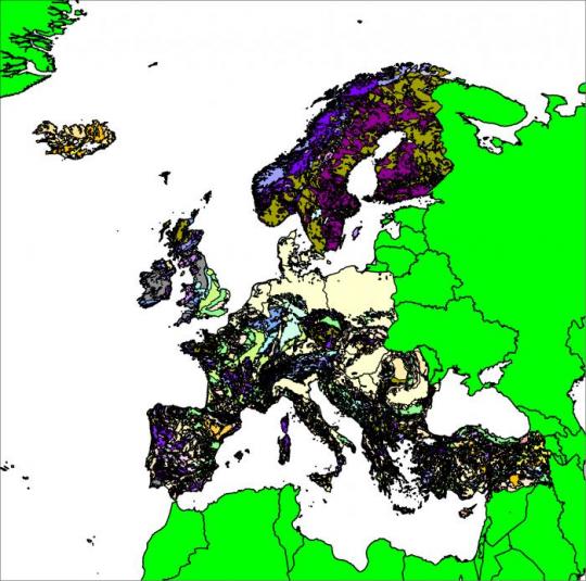 USGS Geology of Europe | Orr & Associates