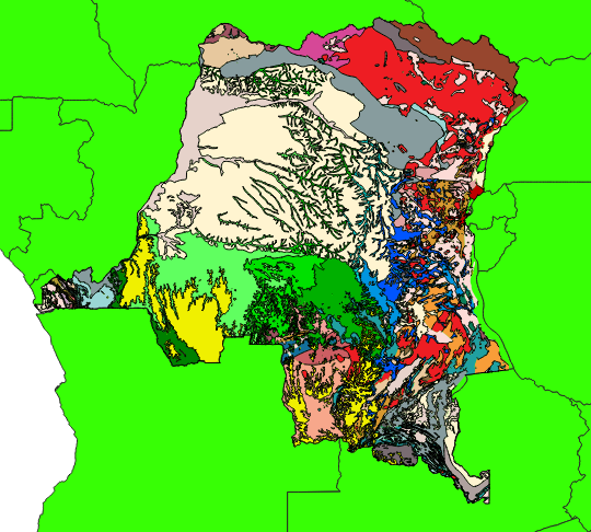 Geology of Democratic Republic of the Congo | Orr & Associates